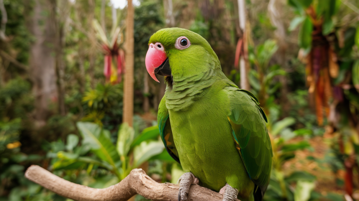 Perico verde mexicano: todo sobre esta ave