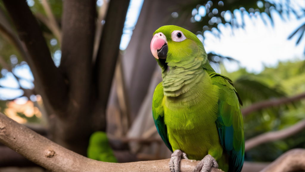 Perico verde mexicano: todo sobre esta ave