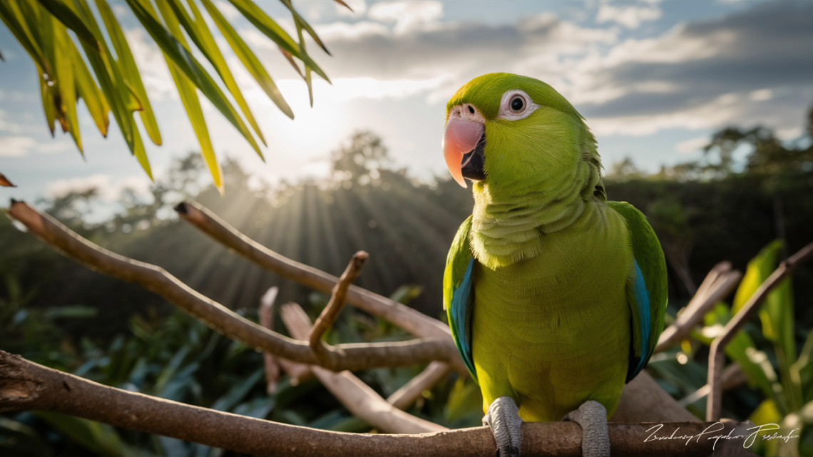 Perico verde mexicano: todo sobre esta ave